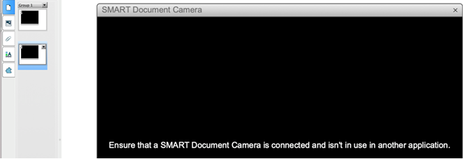 The SMART Document Camera 450 is supported only on Mac computers with ...